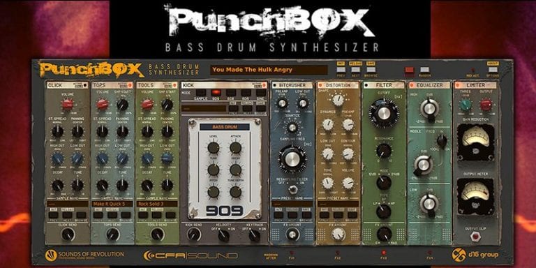 Coming soon: D16 Punchbox Kickdrum Synthesizer - CFA-Sound